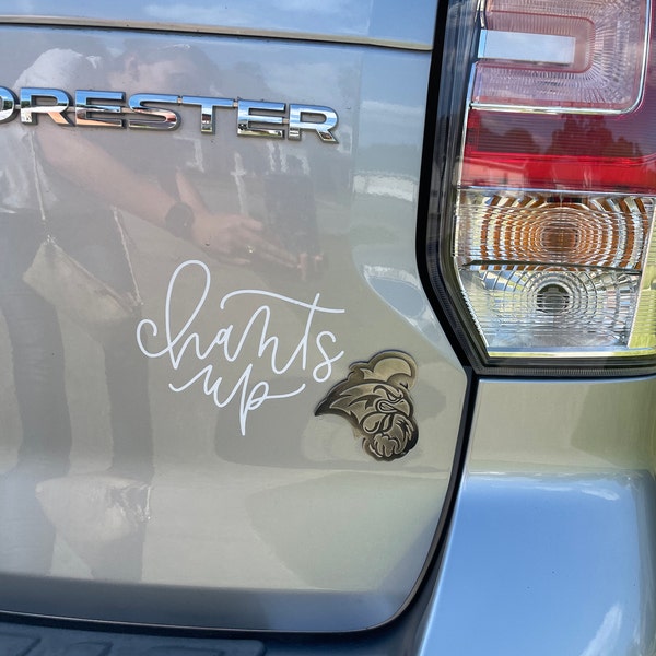 Chants up Coastal Carolina University Waterproof Decal, CCU Vinyl ...