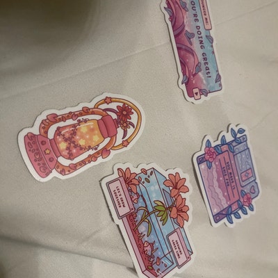 Fish Tank Cute Aesthetic Vinyl Sticker - Etsy