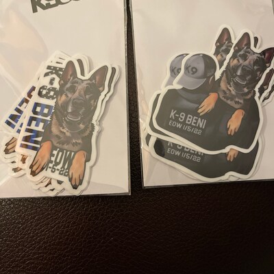 Police K9 Window Decal/k9 Unit Decal/caution K9 Decal/police Dog Decal ...