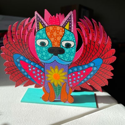 Nahual Buho Owl Person Who Becomes an Animal Tree Vibrant Colors ...