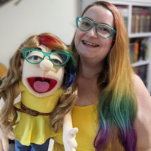 Custom Made Look Alike Portrait Muppet Puppet Lover Gift Hand Puppet ...