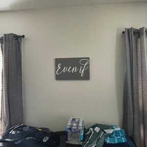 Christian Office Sign Scripture Wall Art Farmhouse Wood - Etsy