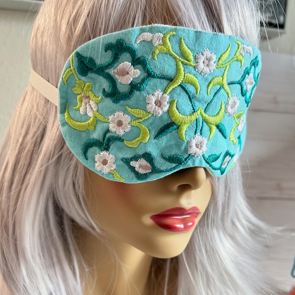 ITH Sleep Mask Oriental Pattern Machine Embroidery Design - 3 Sizes - Etsy