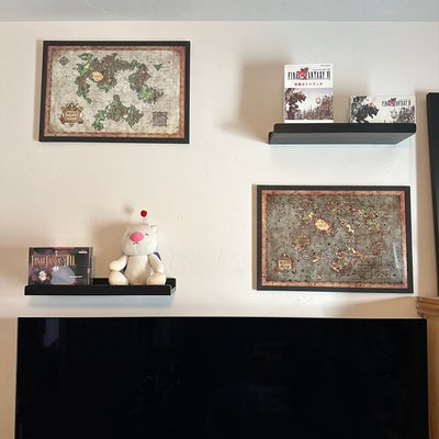 Map of the World of Ruin From Final Fantasy 6 FF6 FFVI - Etsy