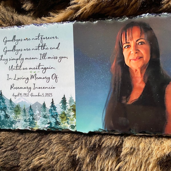 In Loving Memory Gift, Memorial Gift, Personalized Memorial, Photo ...