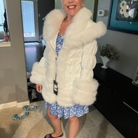 Winter Purple Cashmere Cape, Purple Fox Cashmere Cape Fox Trim Poncho, Purple Cashmere ,shawl ...