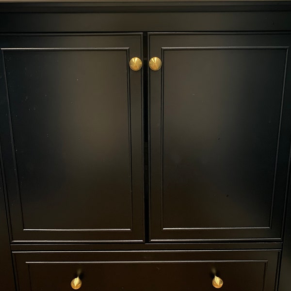 Gold Ball Knobs,round Brass Knobs,cabinet Knobs Pulls,round Knobs, Drawer Knob,dresser Knobs ...