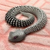Snake Figure | Toy Animal | Articulated Model Viper | Large - Etsy