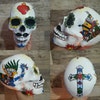 Sugar Skull Day of the Dead Mexican Skull Calavera Skull Gift Colorful ...