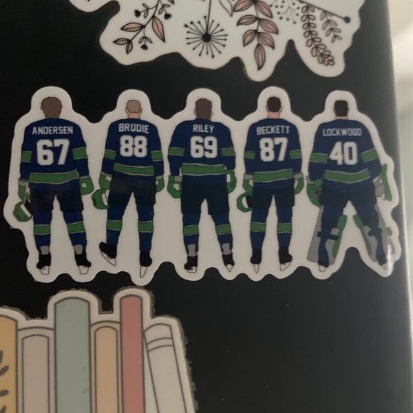 Vancouver Vipers Team Sticker playing for Keeps Series by Becka Mack - Etsy