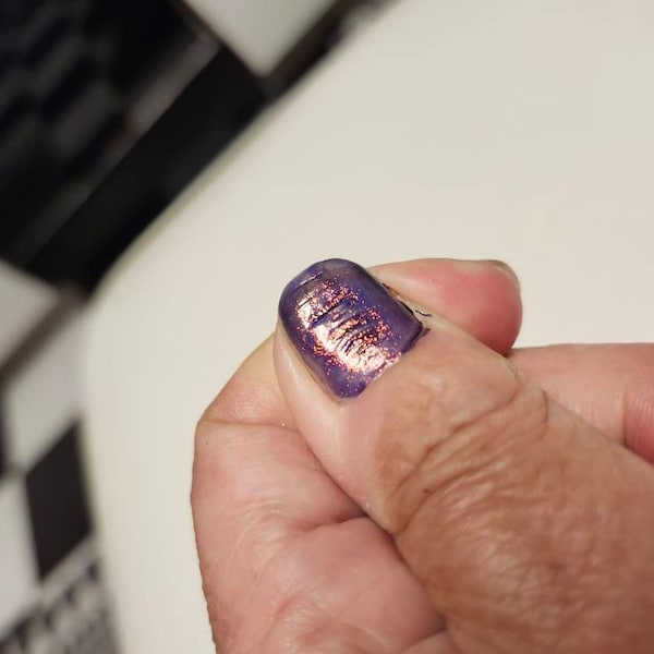 Hallucinate - Rich Indigo Shimmer Nail Polish - Etsy