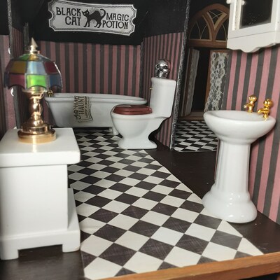 Seamless Red Gothic Digital Paper, Skull Damask Halloween Scrapbook ...