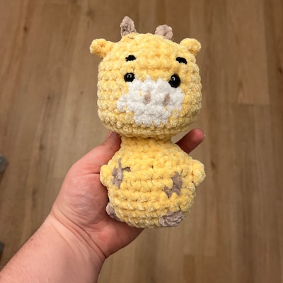 Giraffe No Sew Crochet Pattern, No Sew Amigurumi Crochet Patterns ...