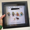 Personalised Family Mini Figure Boxframes - Etsy UK