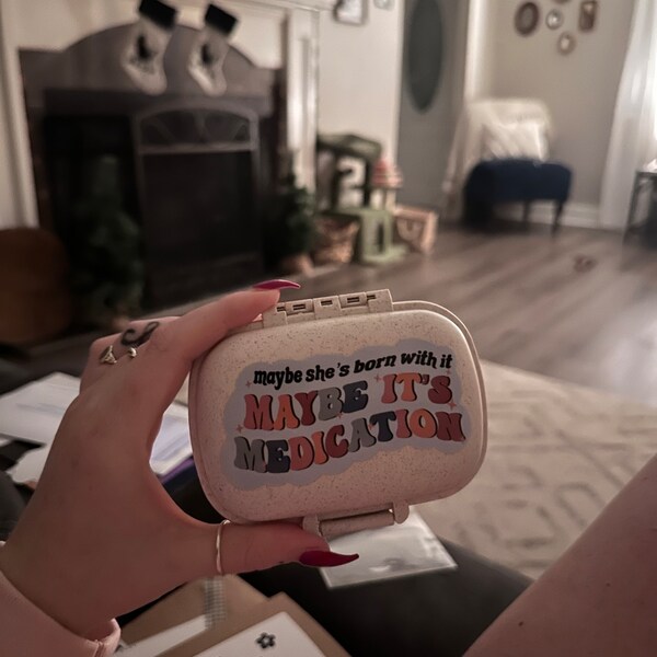 Maybe It's Medication Sticker, Waterproof Sticker, Laptop Sticker ...