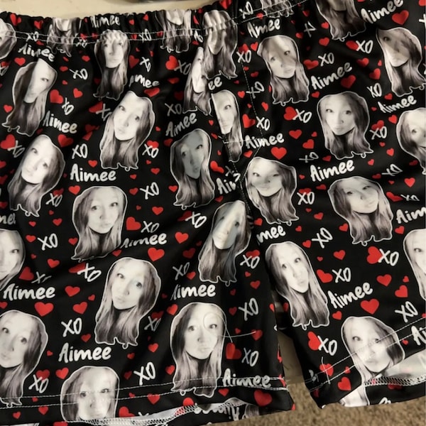 Face Boxers, Sweetheart Face Boxer Shorts, Mens Photo Boxers ...