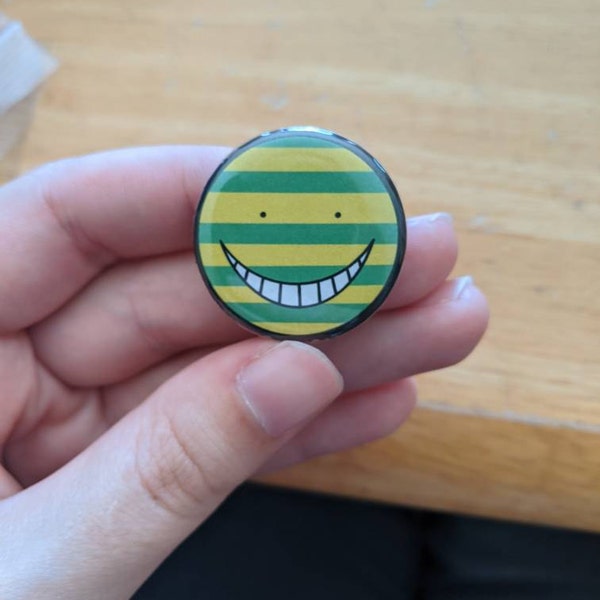 Korosensei Assassination Classroom Pinback Button Pins - Etsy