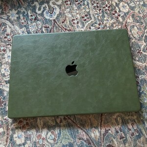 Pink Wrinkle Print Leather MacBook Case for MacBook Air 13 A2681 Air 15 ...