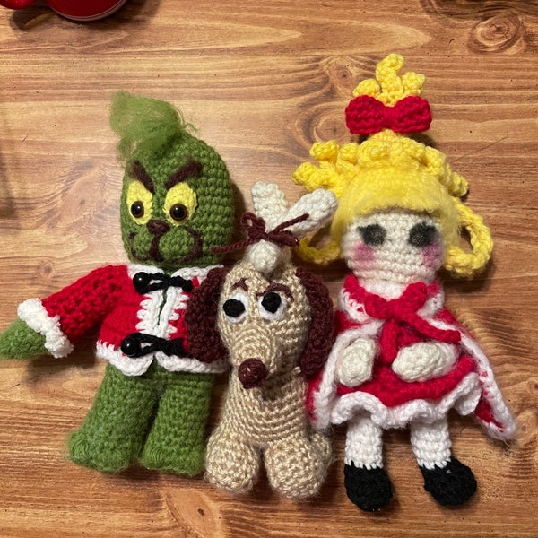 Low Sew Christmas Meanie Bundle 4-IN-1 | Amigurumi | Crochet Doll ...