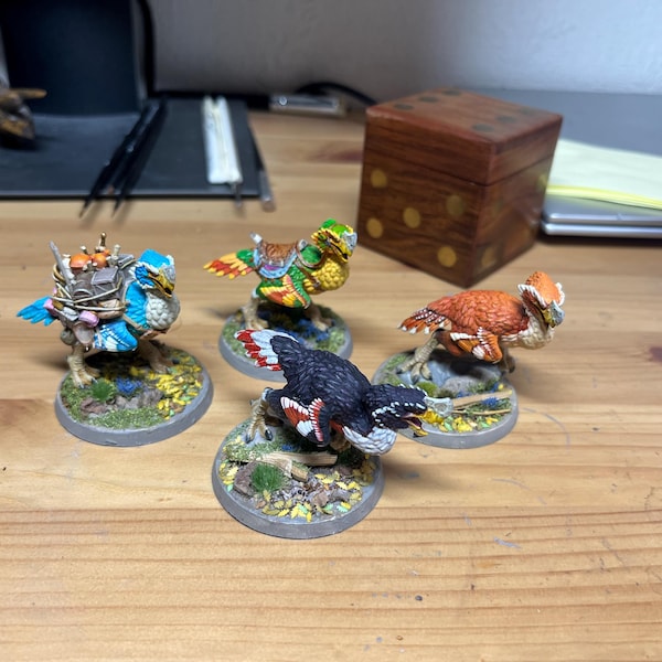 Axe Beak Prehistoric Bird Dnd Mini for Dungeons and Dragons Miniature ...