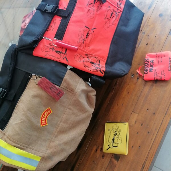 Fire Hose Wallet, Fire Hose Card Wallet, Card Holder, Recycled Card ...