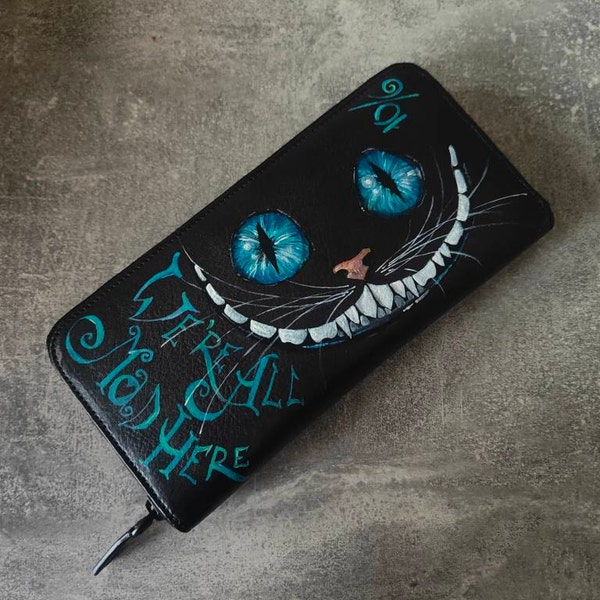 Orca Mens Wallet Trifold. Killer Whale & Celestial Art. Hand Painted ...