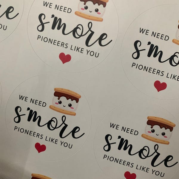 Stickers With Bags JW Pioneer Gifts Bulk, We Need S'more Pioneers Like ...