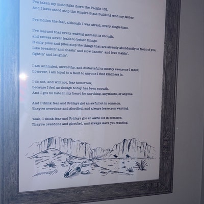 Zach Bryan Poster Oklahoma Smoke Show Art Print American Heartbreak ...