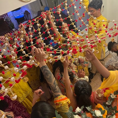 Varmala Asaian Wedding Garland Jaimal , Milni Mala, Wedding Mala, Honor ...