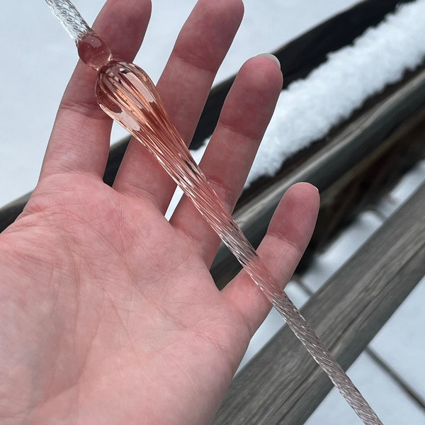 Glass Dip Pen, Calligraphy Pen, Hand Blown Crystal Glass Dipping Pen ...