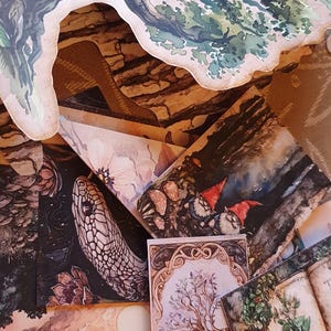 Valkyrie Junk Journal Printable Kit Vintage Viking Digital Download ...