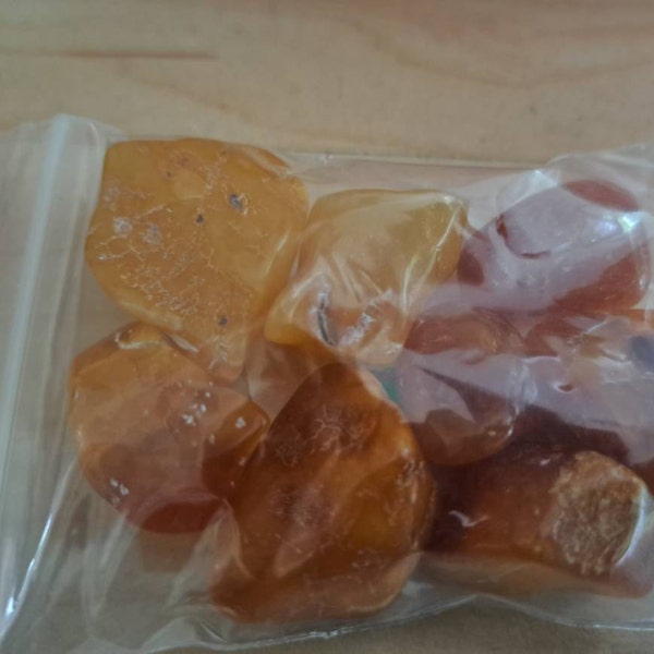 AMBER BALTIC / Raw Baltic Amber Stone Stones Bernstein Natural Bursztyn ...