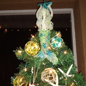 Angel Mermaid Tree Topper - Etsy