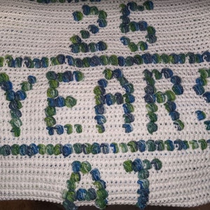 Individual ALPHABET and NUMBERS Grid Crochet PDF Pattern Beginner ...