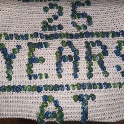 Individual ALPHABET and NUMBERS Grid Crochet PDF Pattern Beginner ...