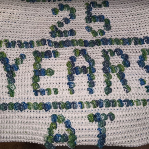 Individual ALPHABET and NUMBERS Grid Crochet PDF Pattern - Beginner ...