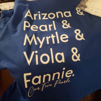 Nine Pearls Girl Sisterhood Delta Sorority Sorority DST Shirt Sorority ...