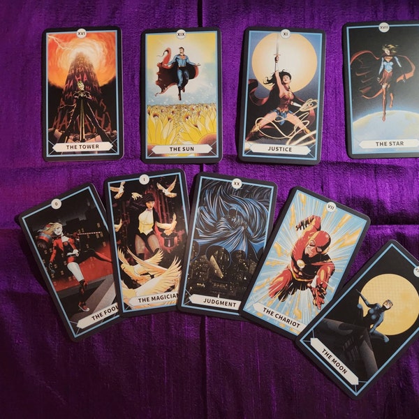 Cosmic Tarot Cards - Etsy