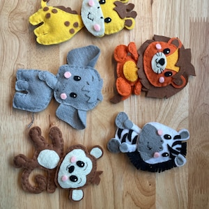 PDF Pattern/ Felt Pattern/baby Safari/ Felt Baby Safari/ DIY Baby ...