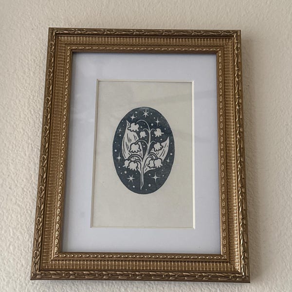 Fresno Nightcrawler Forest Reduction Linocut Print 9"x7" - Etsy