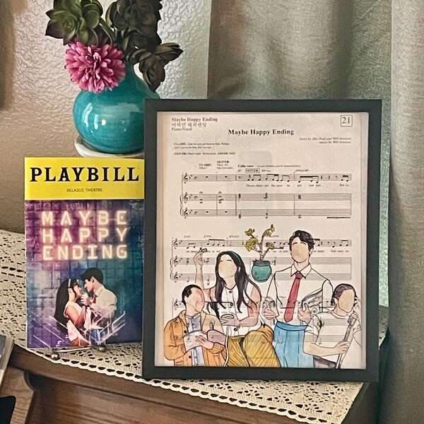 Moulin Rouge Derek Klena Sheet Music Art - Etsy