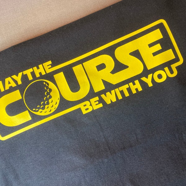 May the Course Be With You Svg Png, Golf Svg, Golf Course Svg, Golf ...