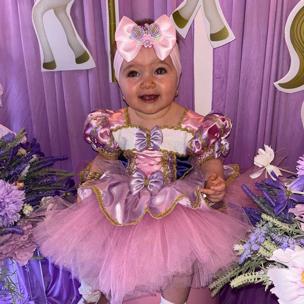 Pink Princess Dress for Toddler & Baby - Baby Tutu Dress - Toddler ...