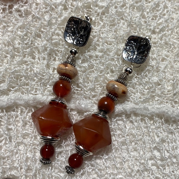 Box Clasp in Sterling Silver With Safety Catch and Organic Texture ...