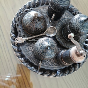 Tea Set Tea Cups Arabic Tea Set Turkish Tea Set Gold Tea | Etsy