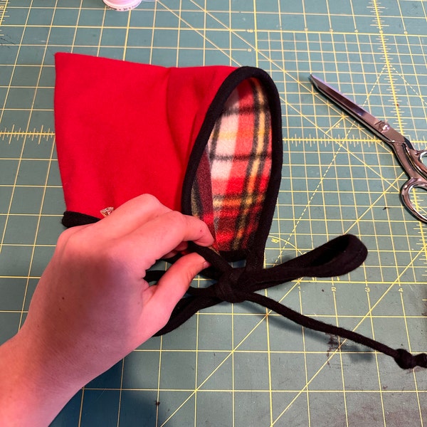 PDF Sewing Pattern - Blizzard Bonnet - Pixie Bonnet Sewing Pattern for ...