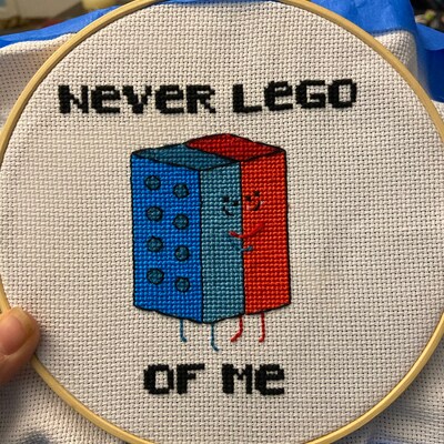 Building Blocks Couple Hug Cross Stitch PDF Pattern - Etsy