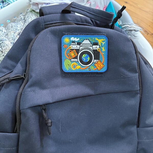 Tokyo Patch – Tokyo Tower & Godzilla – Embroidered Souvenir – Iron-on ...