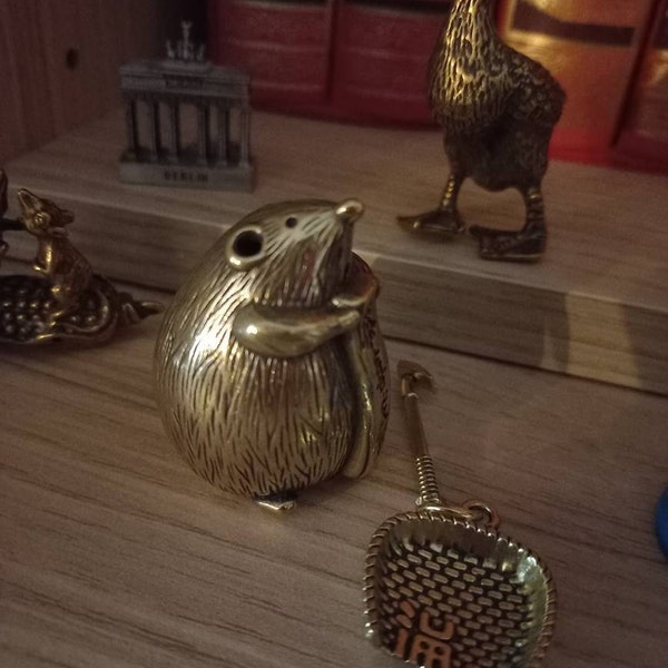 Pure Copper Retro Turtle Statue, Home Office Desk Trinkets, Solid ...