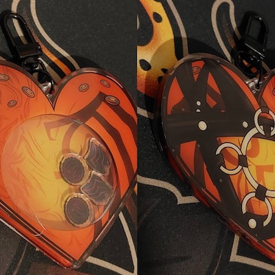 The Hellion's Heart Shaker Charm - Etsy